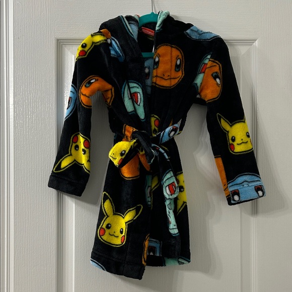 Pokemon | Pajamas | Pokemon Kids Soft Fuzzy Robe | Poshmark